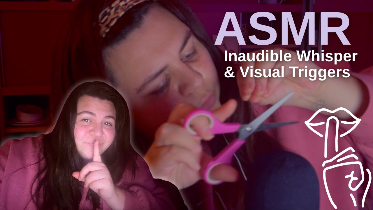 ASMR Inaudible Whisper & Visual Triggers // Joey-Jazz ASMR - YouTube