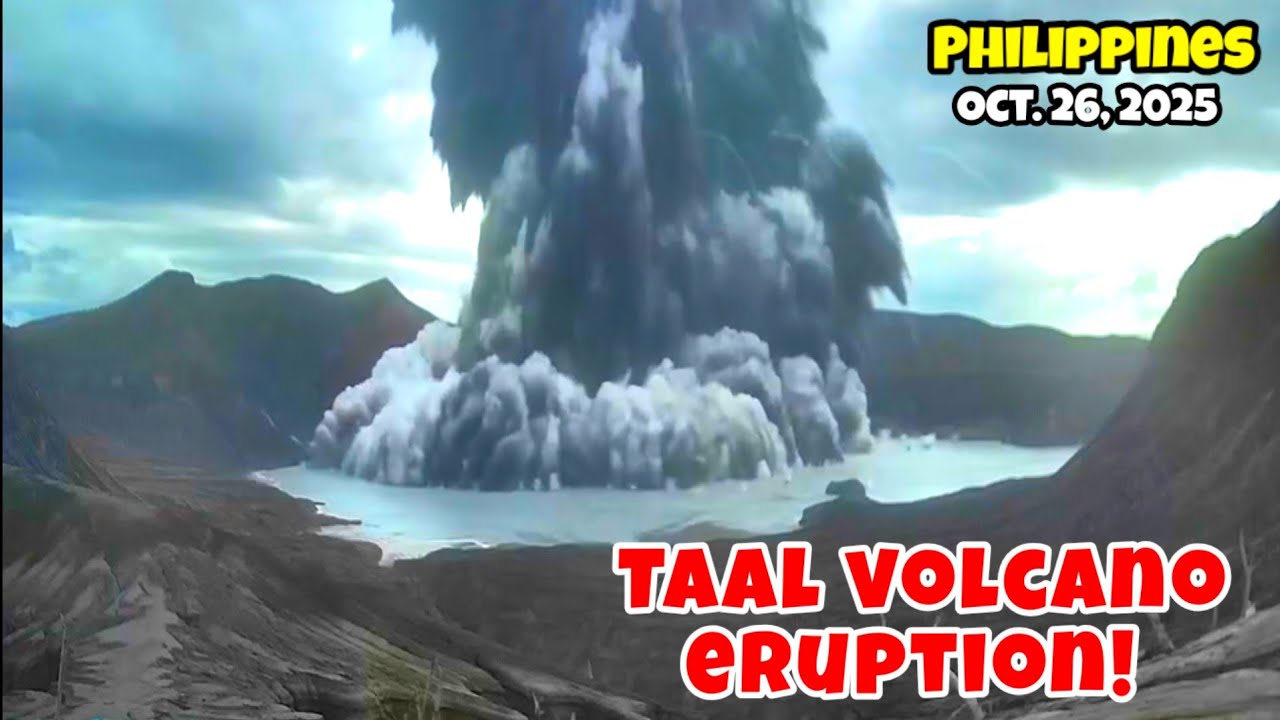 BREAKING: TAAL VOLCANO SUMABOG! | BULKANG TAAL SA BATANGAS SUMABOG ...