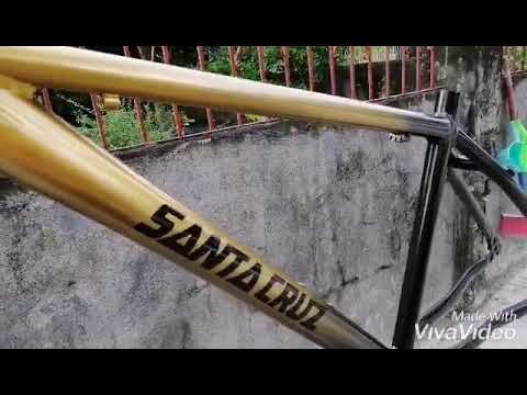 DIY mountain bike frame repainting etoe inspired #mountinbike #diy # ...