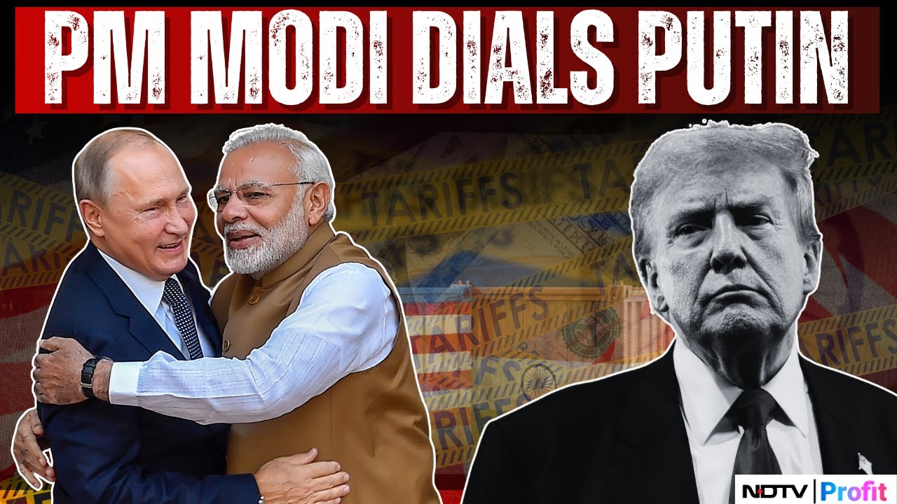 PM Modi Speaks To Russian President Putin Amid Trump Tariff War; Calls ...