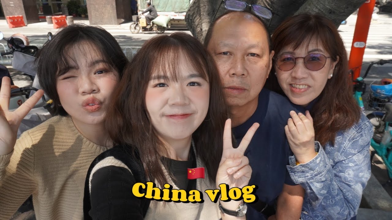 china vlog 📍 廣州+深圳7天6夜自由行 🇨🇳 • family trip in China 💗 - YouTube