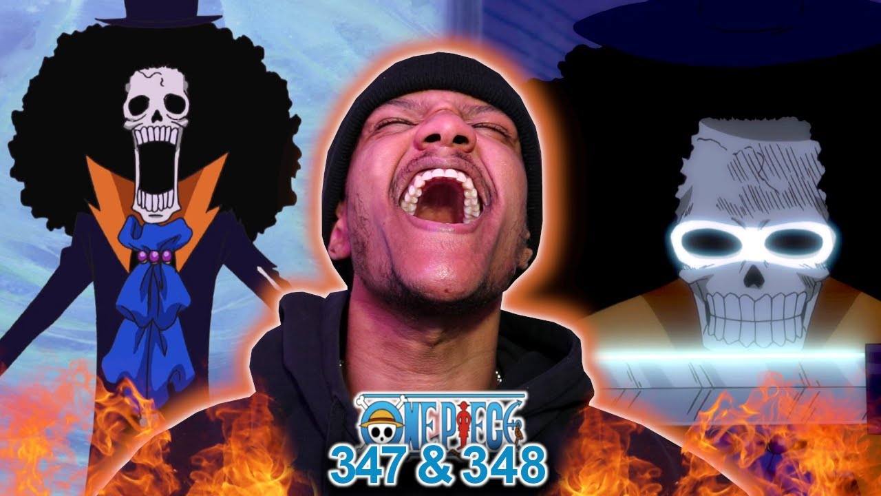 BROOK MAKES AN ENTRANCE!! 🎵YO HO HO HO HO🎵 | One Piece Episodes 347 ...