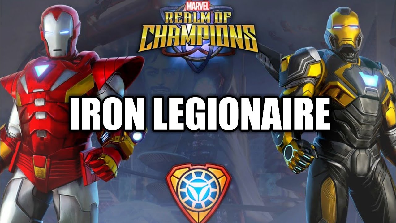 Iron Legionnaire gameplay! IRON MAN Marvel Realm of Champions - YouTube