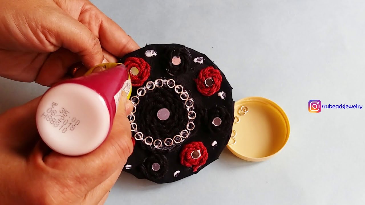 How to make Fabric Jewellery with Twisted Doris and Mirrors|DIY ...