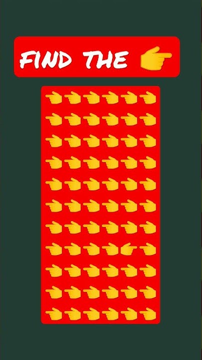 find the 👉emoji - YouTube