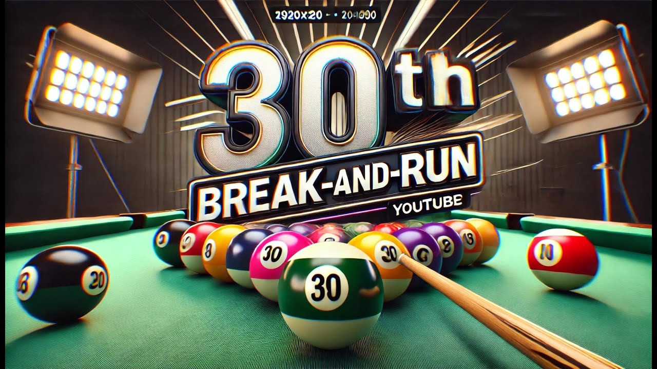 (2544) Joey's 9 Ball Break n Run - YouTube