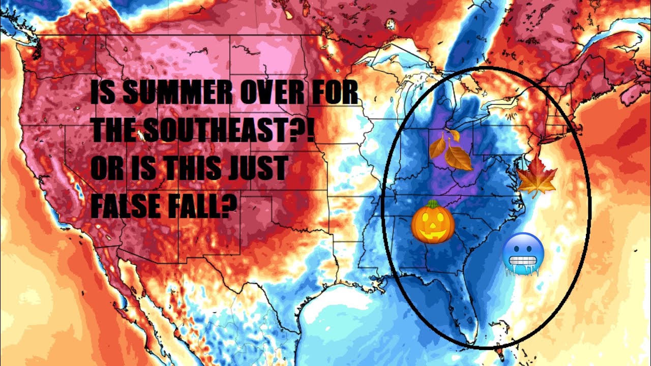 Is Summer weather officially over? Fall here to stay?! - YouTube