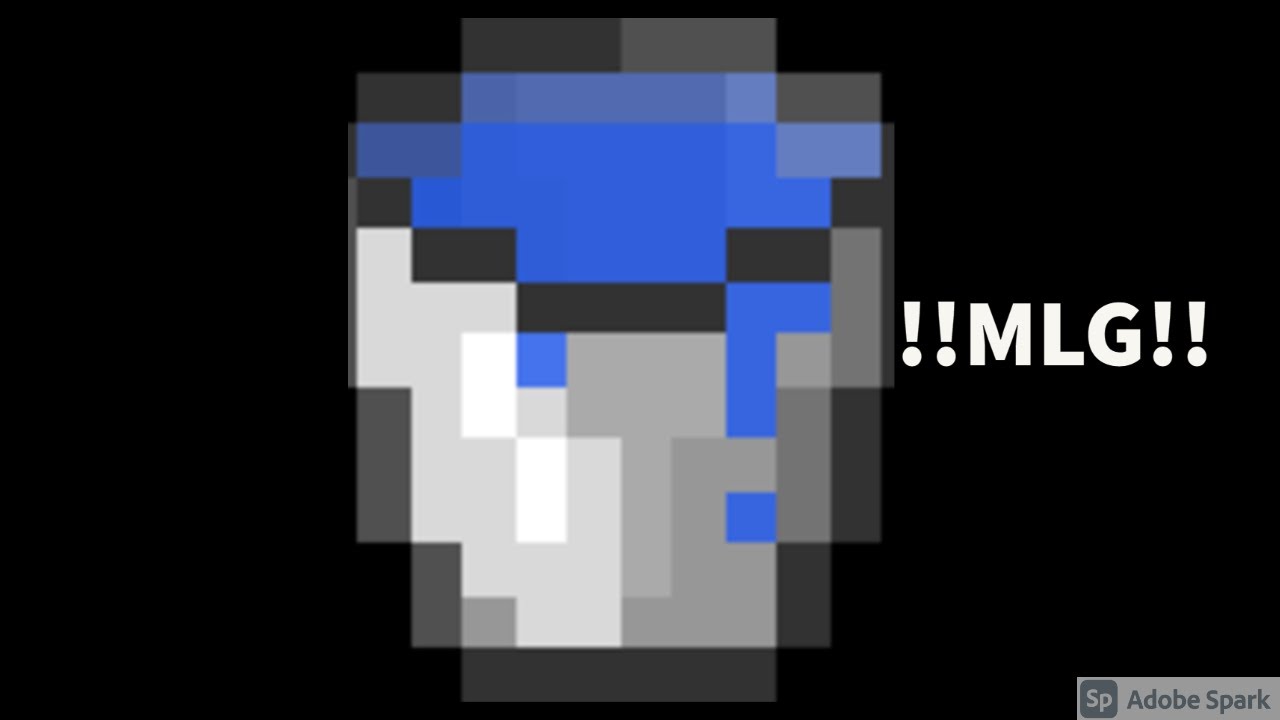 Me trying to MLG Water Bucket in Minectaft - YouTube