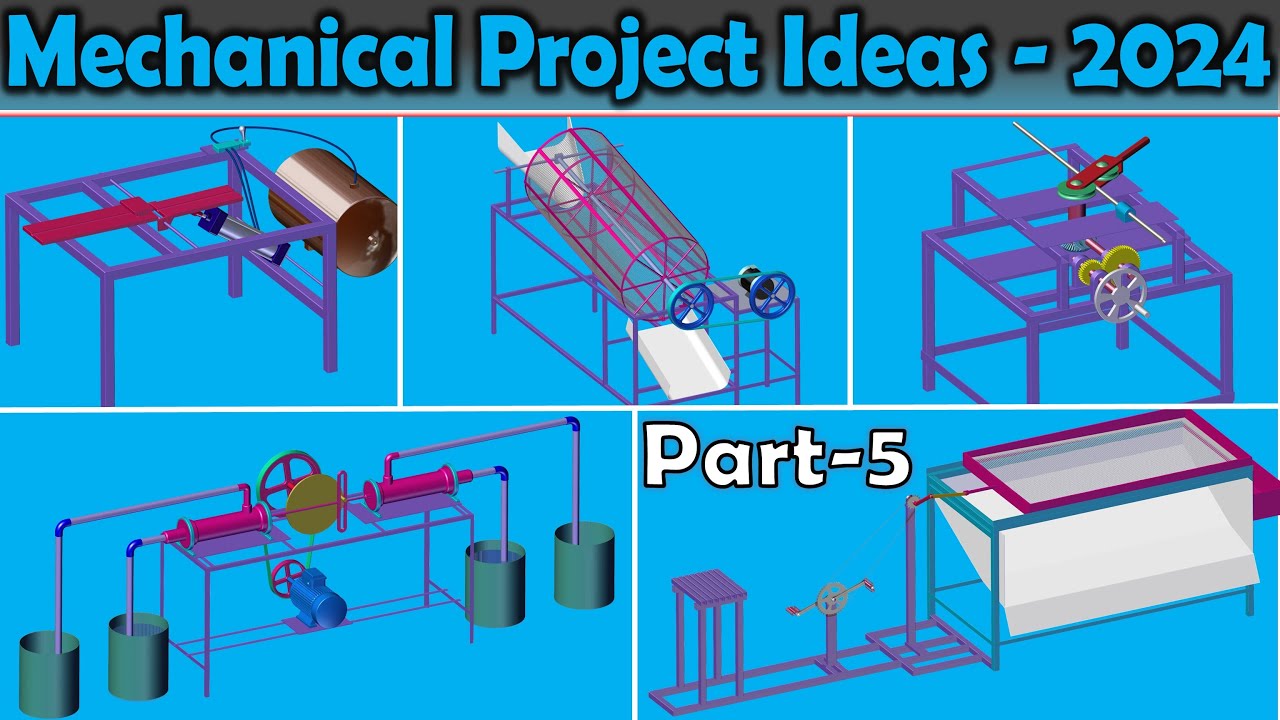 Mechanical Project ideas - Part-5 | Lemurian Designs - YouTube