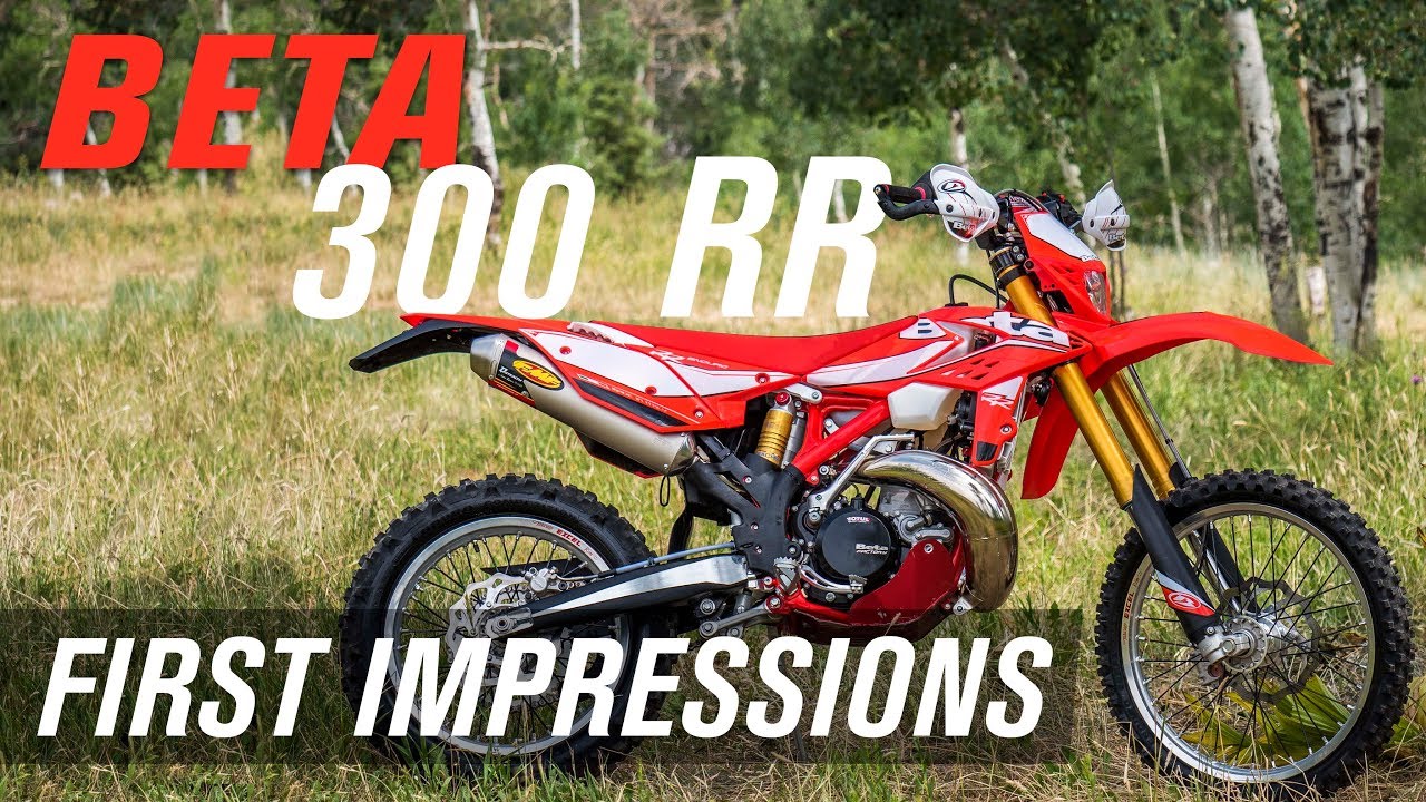 2017 Beta 300 RR | First Impressions - YouTube
