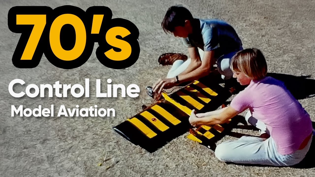 My Dad's First U-Control Airplane | Vintage 1970's Model Aviation in ...