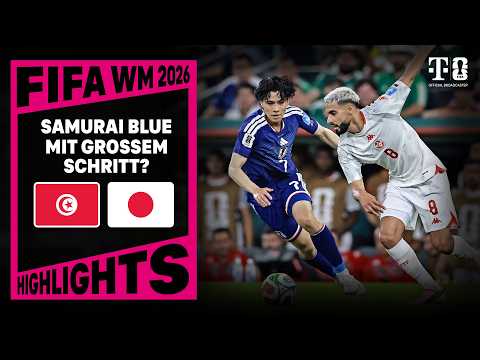 Tunesien - Japan, Highlights mit Livekommentar | FIFA WM 2026 | MAGENTA TV