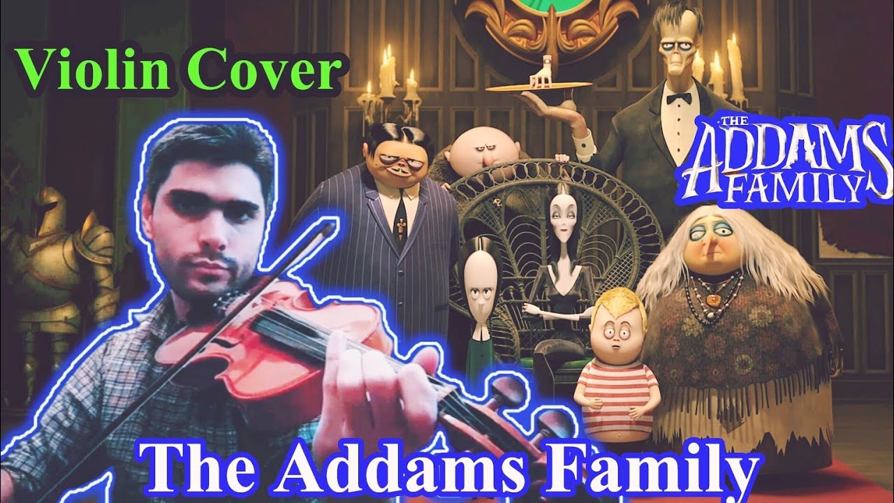 The Addams Family Theme Song - Victor Mizzy - Violin Cover - YouTube