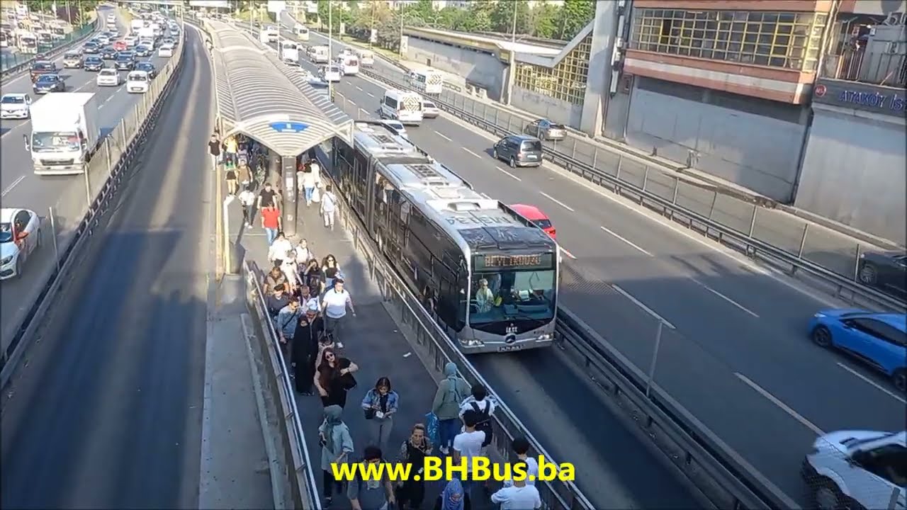 Bahçelievler (Istanbul) bus terminal - YouTube