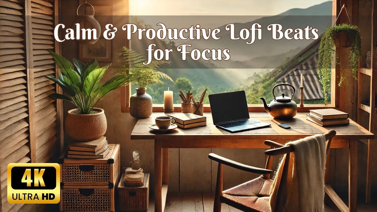 Calm & Productive Lofi Beats for Focus | Study, Work, and Relaxing ...