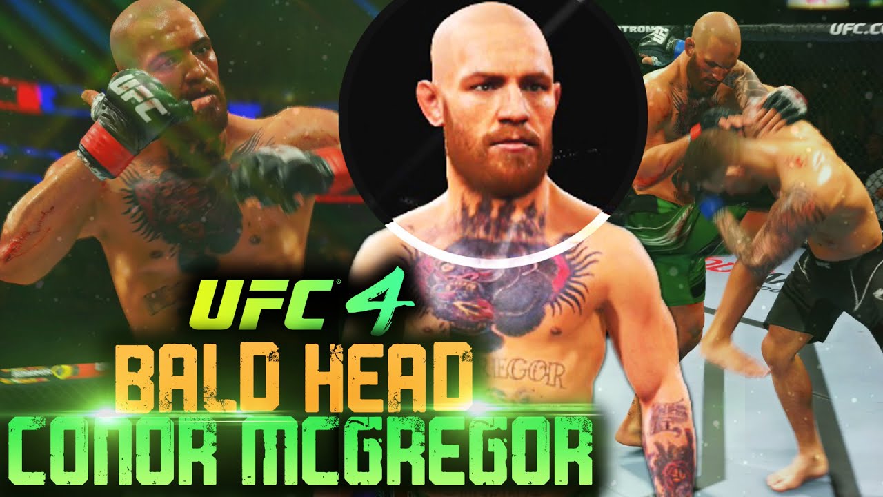 BALD HEAD Conor McGregor Still Has HANDS! Beating Trolls! EA UFC 4 ...