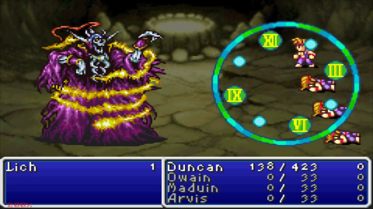 3. Let's Play FF1 (GBA) - Solo Monk Challenge - YouTube