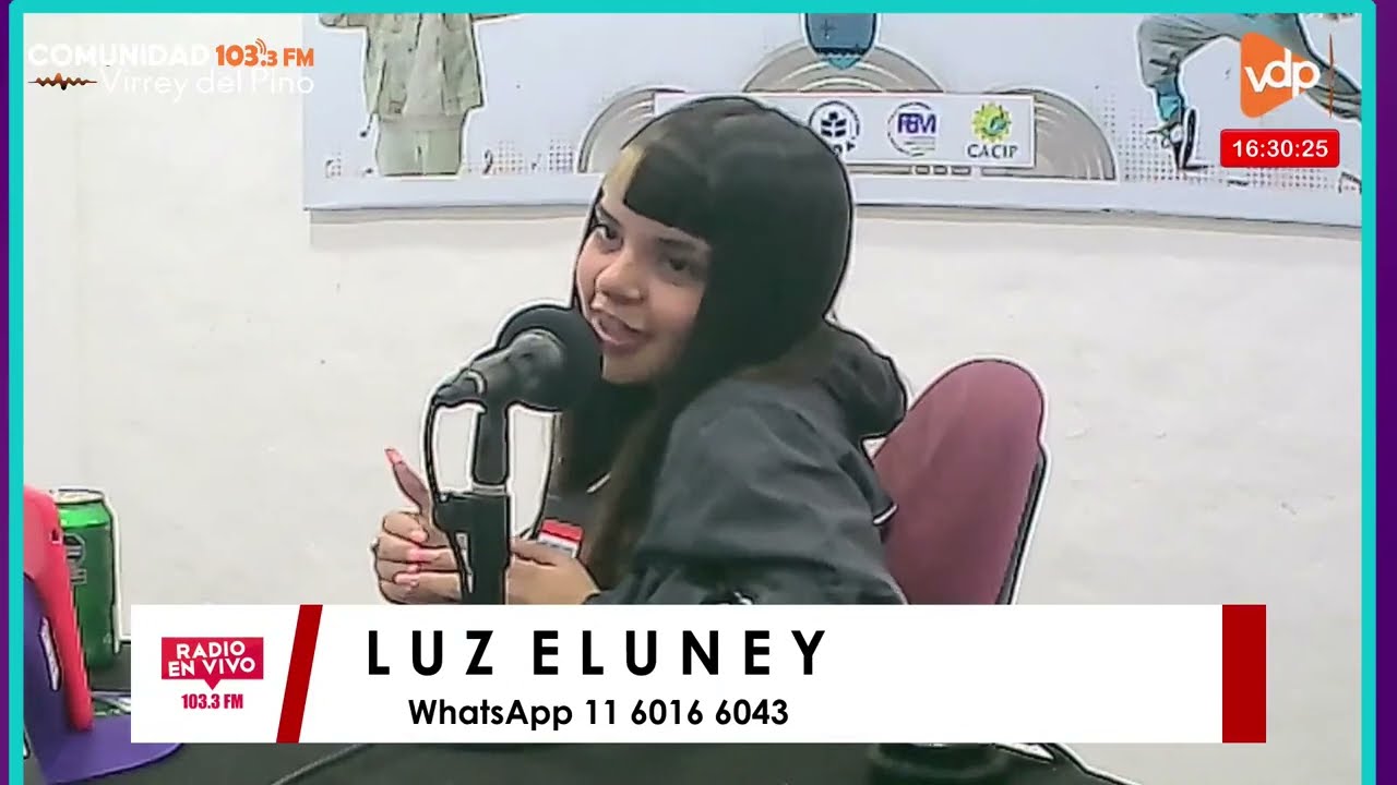 LUZ ELUNEY En Comunidad Virrey Del Pino 103.3 FM (2-11-23) - YouTube