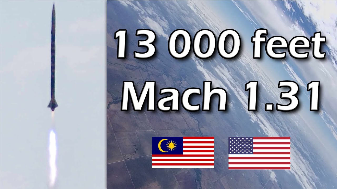 Level 3 Supersonic Rocket - Harimau Malaya - YouTube
