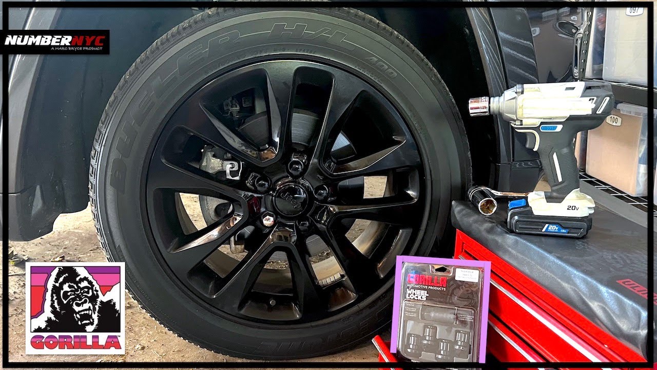 How To Install Black Gloss Lug Nuts On Your Vehicle Without Lifting The ...