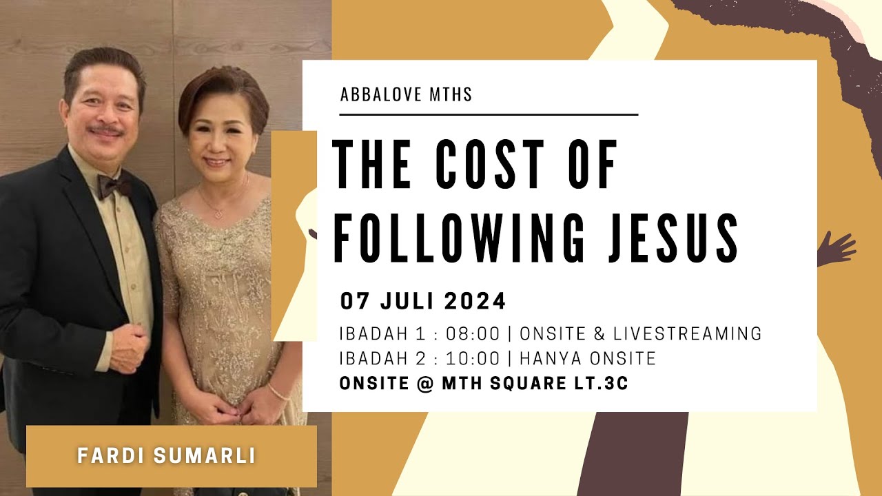 "Loving God, Loving Others" Ibadah Online 07 Juli 2024 - (Bp. Fardi ...