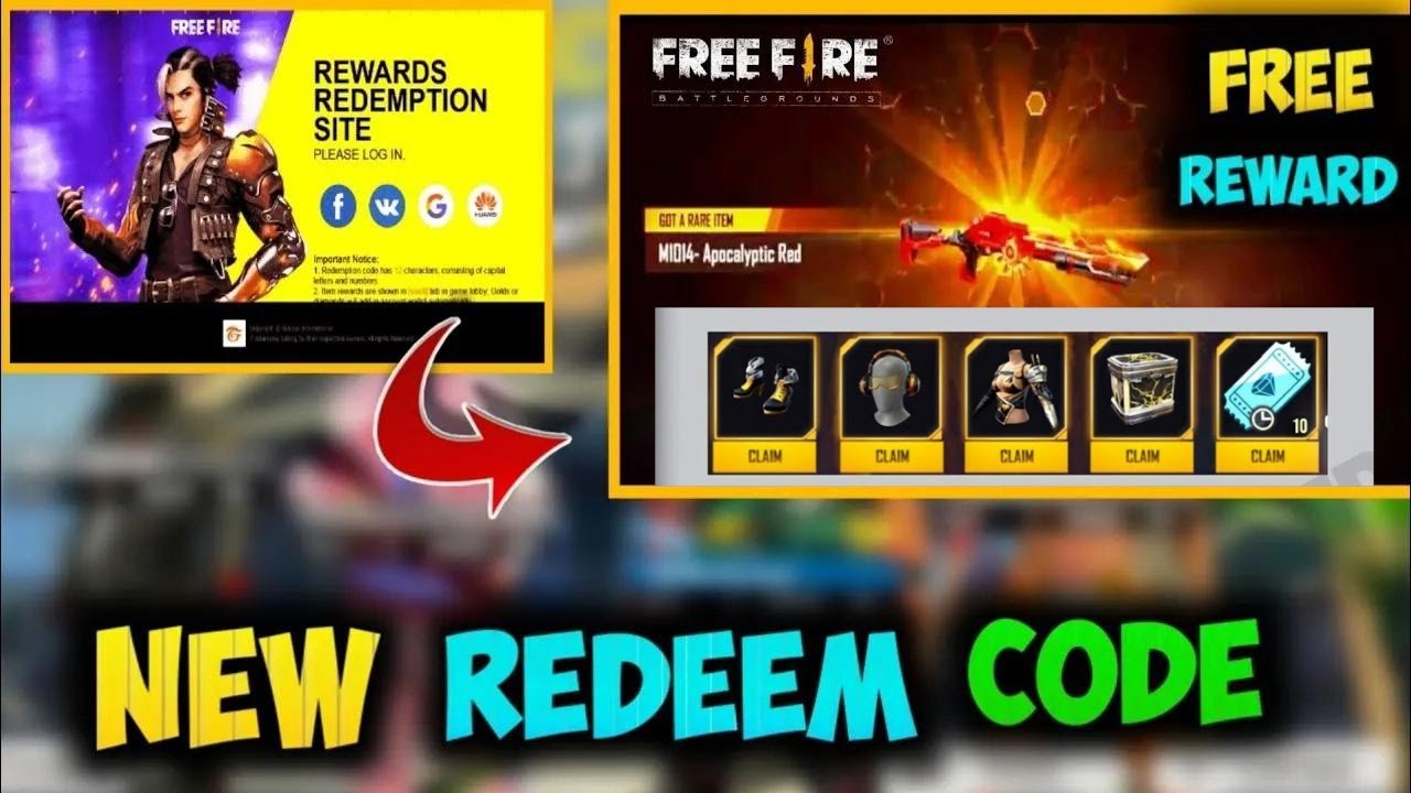 Garena Free Fire Max Redeem Codes May 7 2024 - YouTube