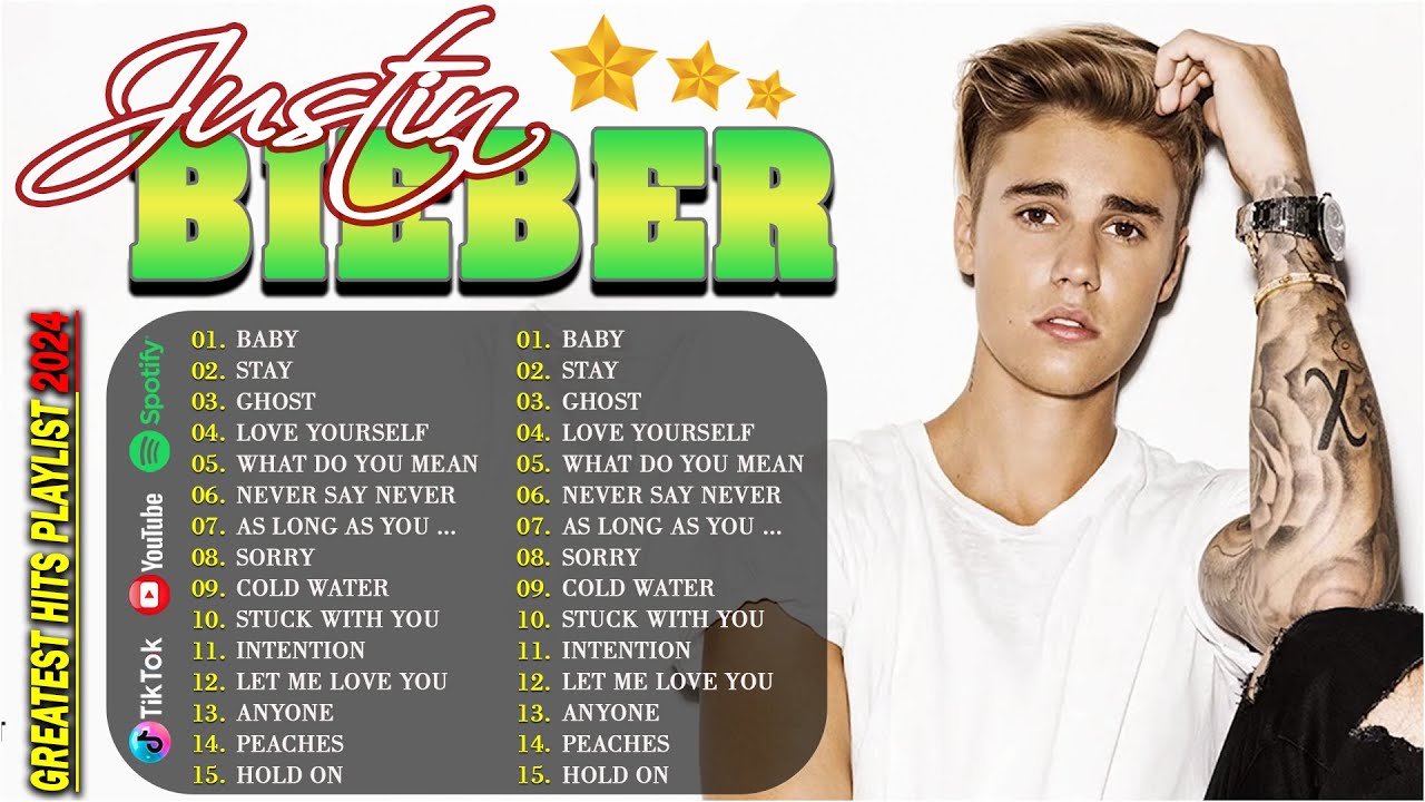 Billboard Best Singer Justin Bieber GREATEST Hits 🔥🔥🔥 Justin Bieber ...