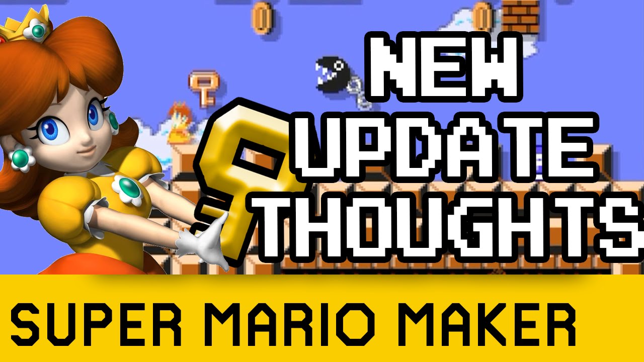 Super Mario Maker Update Thoughts ( & New Door Key Puzzle Level :D ...