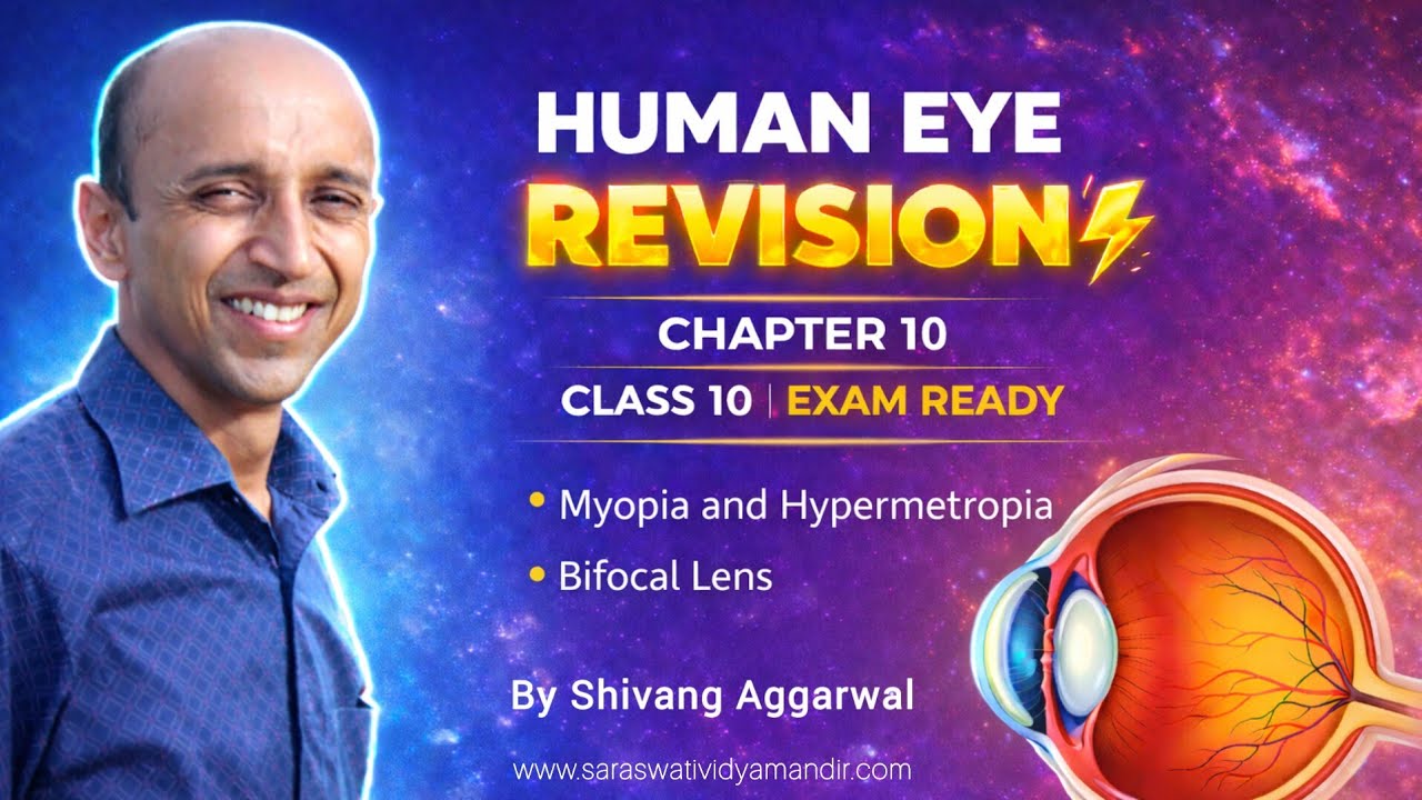 Class 10 Science ⚡ Defects of Vision | Myopia, Hypermetropia & Bifocal ...
