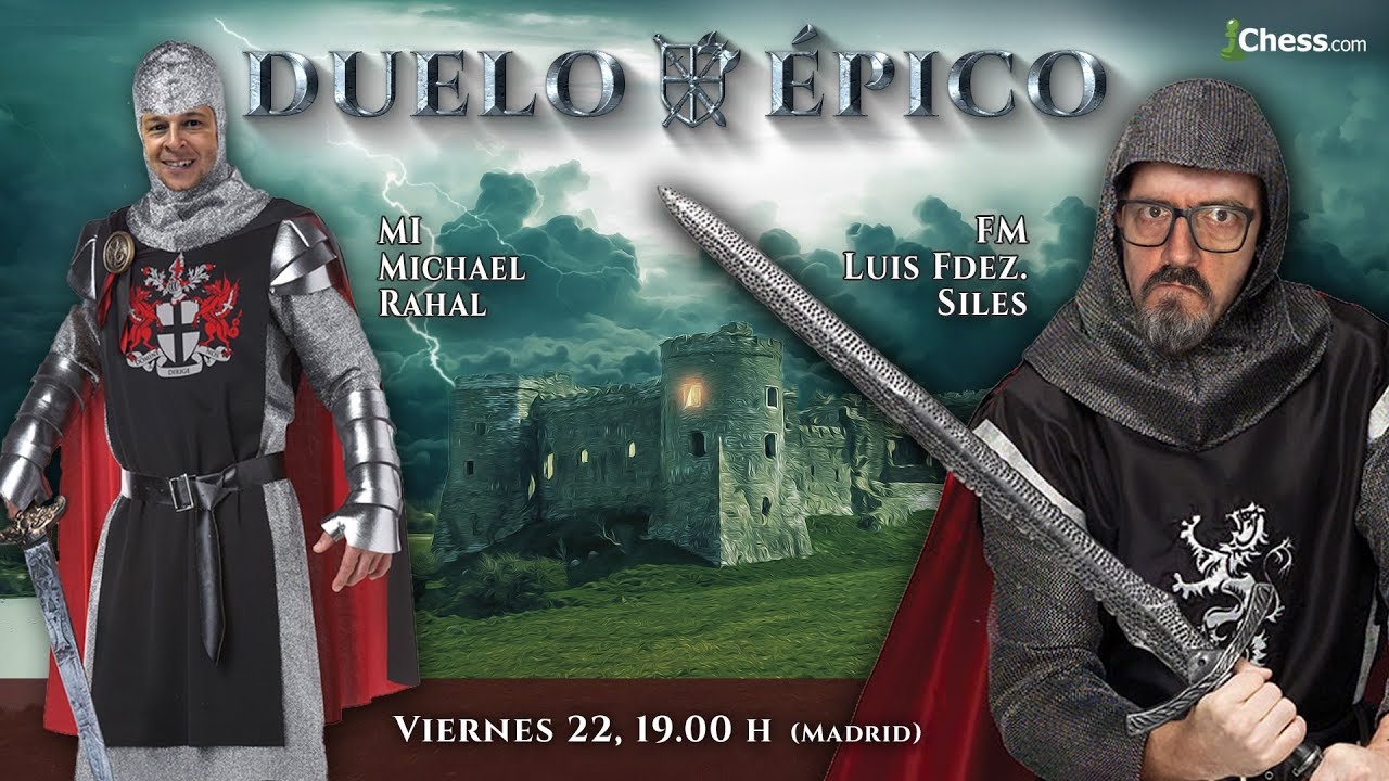 IM Michael Rahal vs MF Luis F Siles | Duelo Épico de Ajedrez - YouTube