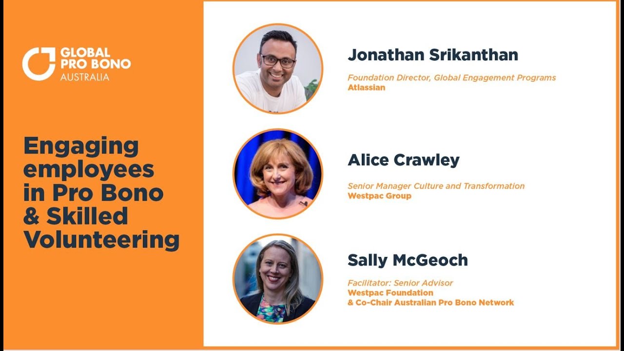 Engaging employees in Pro Bono & Skilled Volunteering - YouTube