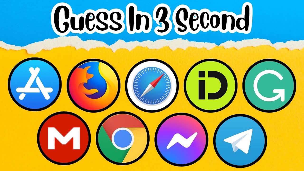 GUESS THE LOGO IN 3 SECOND | 100 FAMOUS LOGO | ANOTHER QUIZ - YouTube