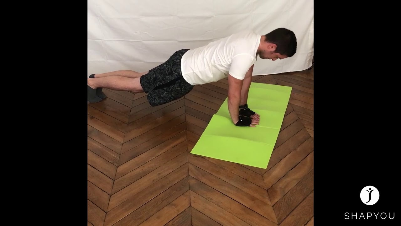 Exercice pompes diamant - YouTube