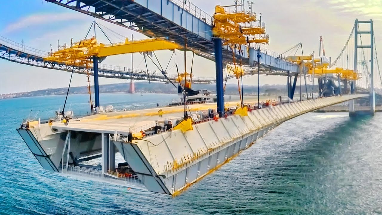 Mega Bridge Construction: Modern Engineering Highlights - YouTube