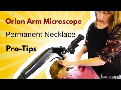 How Best To Weld Permanent Necklaces Using The Orion Arm Microscope  - Professional How To Tips