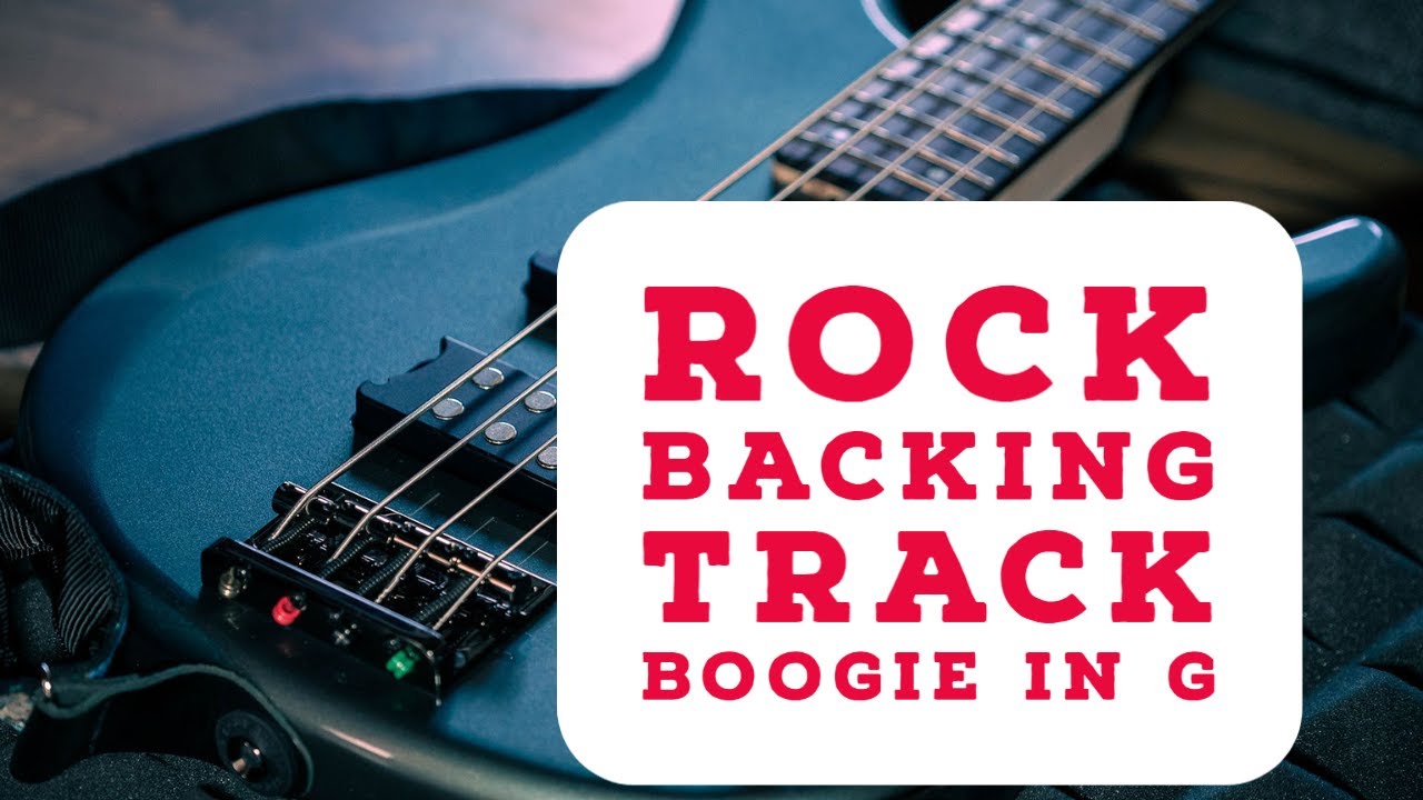 Rock and Roll Backing Track - Boogie in G - YouTube