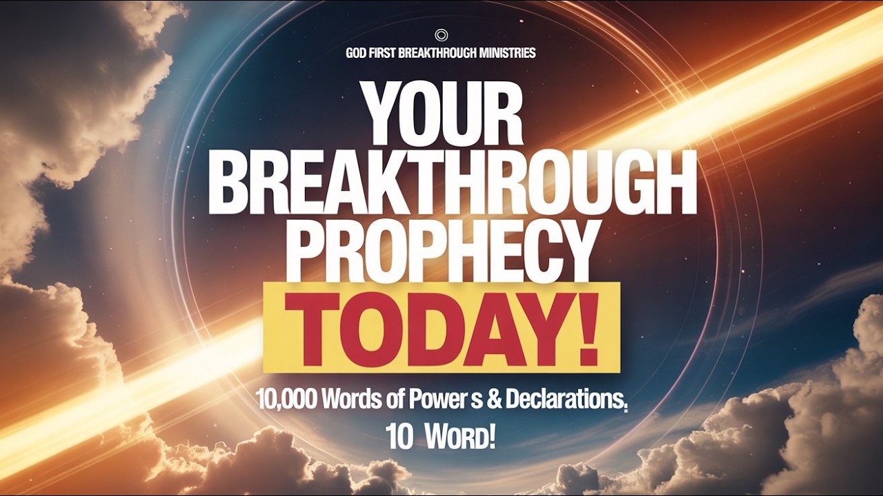 God First Ministries: Unlock Your Breakthrough with Daily Prayers - YouTube