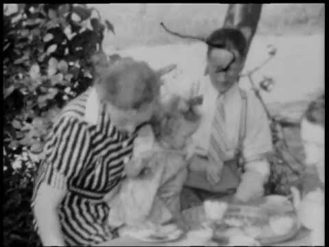 Svartvit Dubbel 8-film från 1941