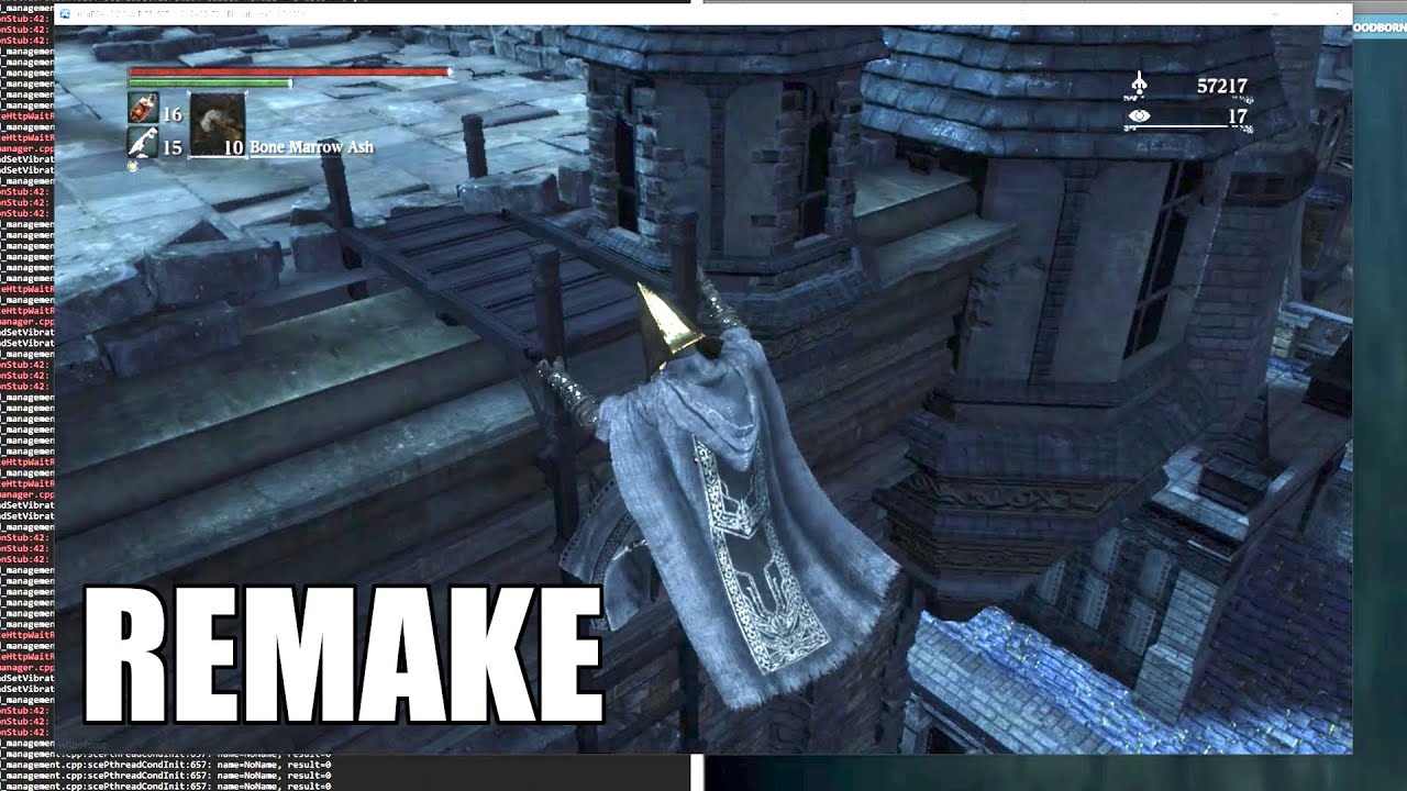 bloodborne ladder meme remade on pc - YouTube