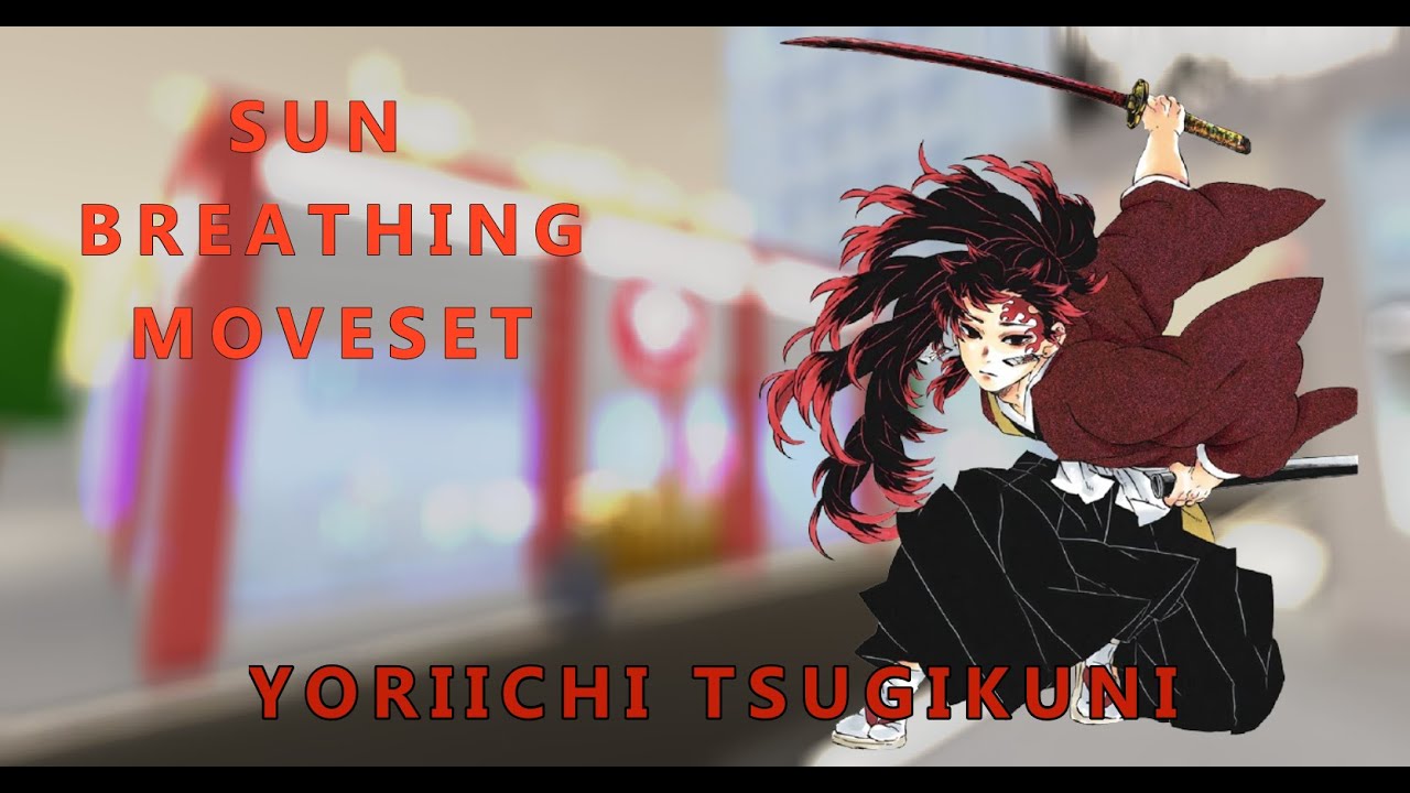 JJS Yoriichi Tsugikuni / Sun Breathing Moveset - YouTube