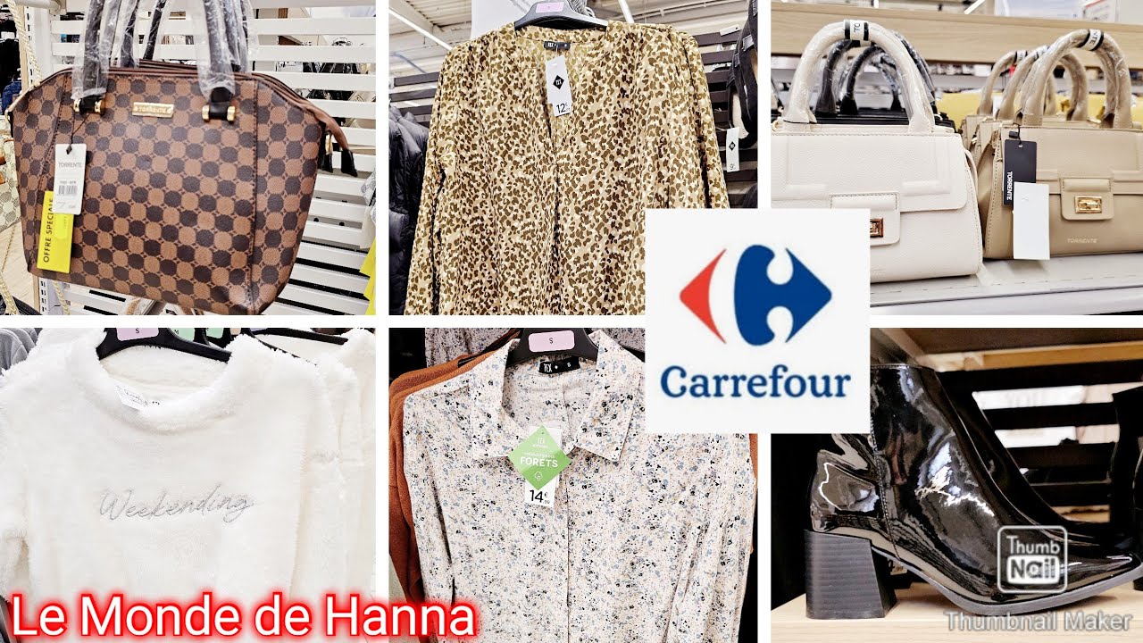 CARREFOUR FRANCE 17-10 COLLECTION FEMME 🚺 - YouTube