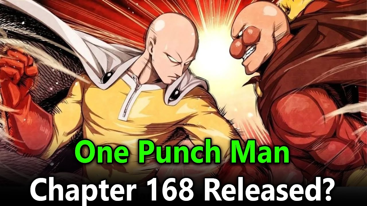 One Punch Man Chapter 168: Release Date - YouTube