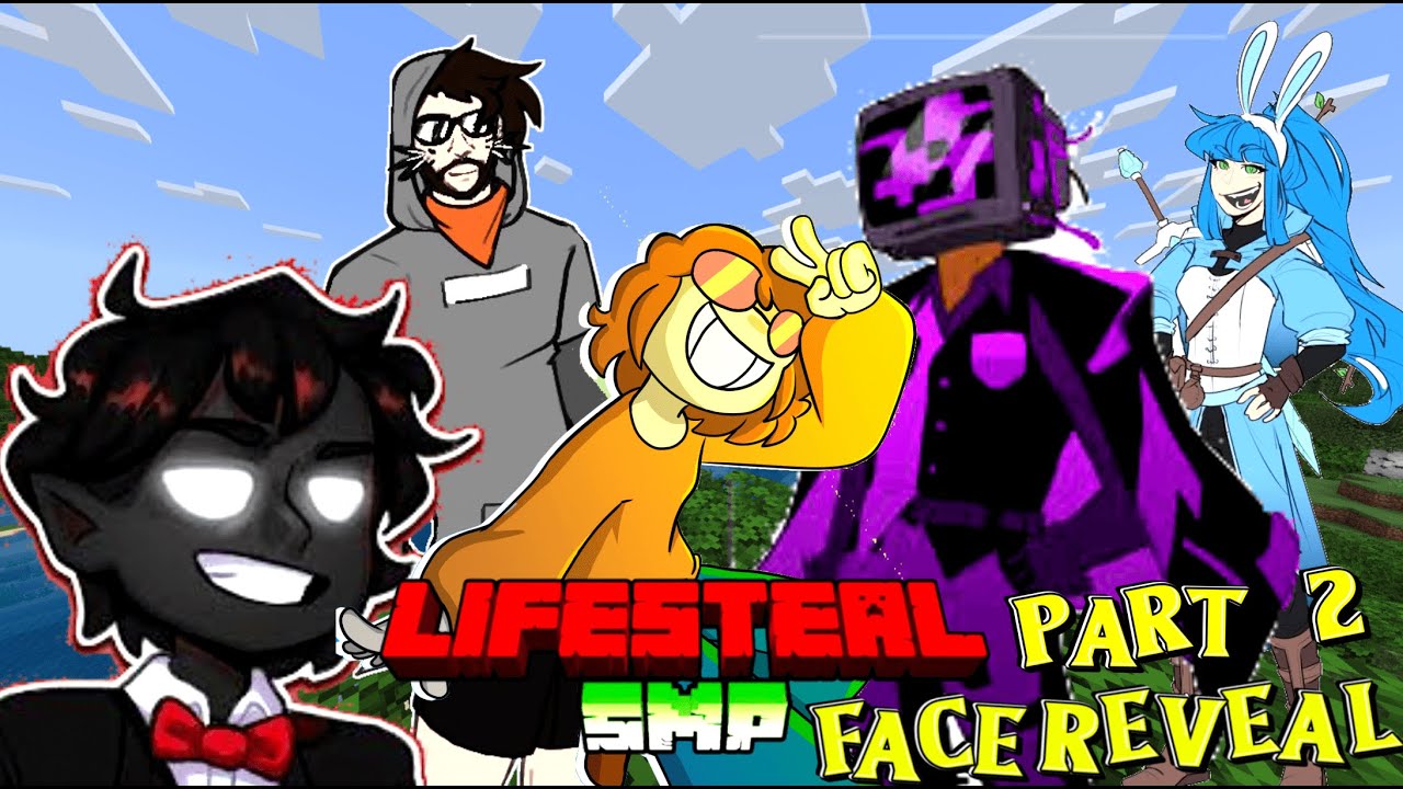 Every Lifesteal SMP member face reveal Ft: Ashswagg, MinuteTech, Squido ...