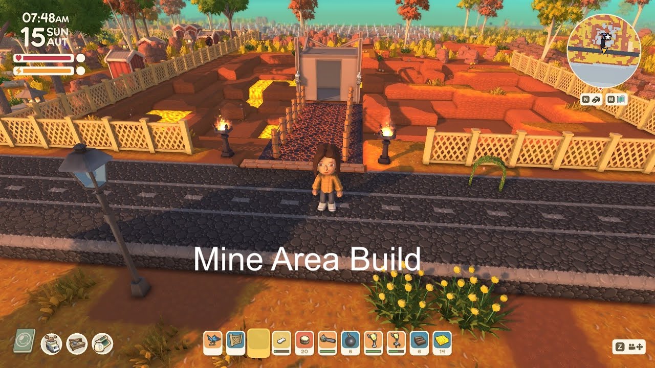 Mine Area build - YouTube
