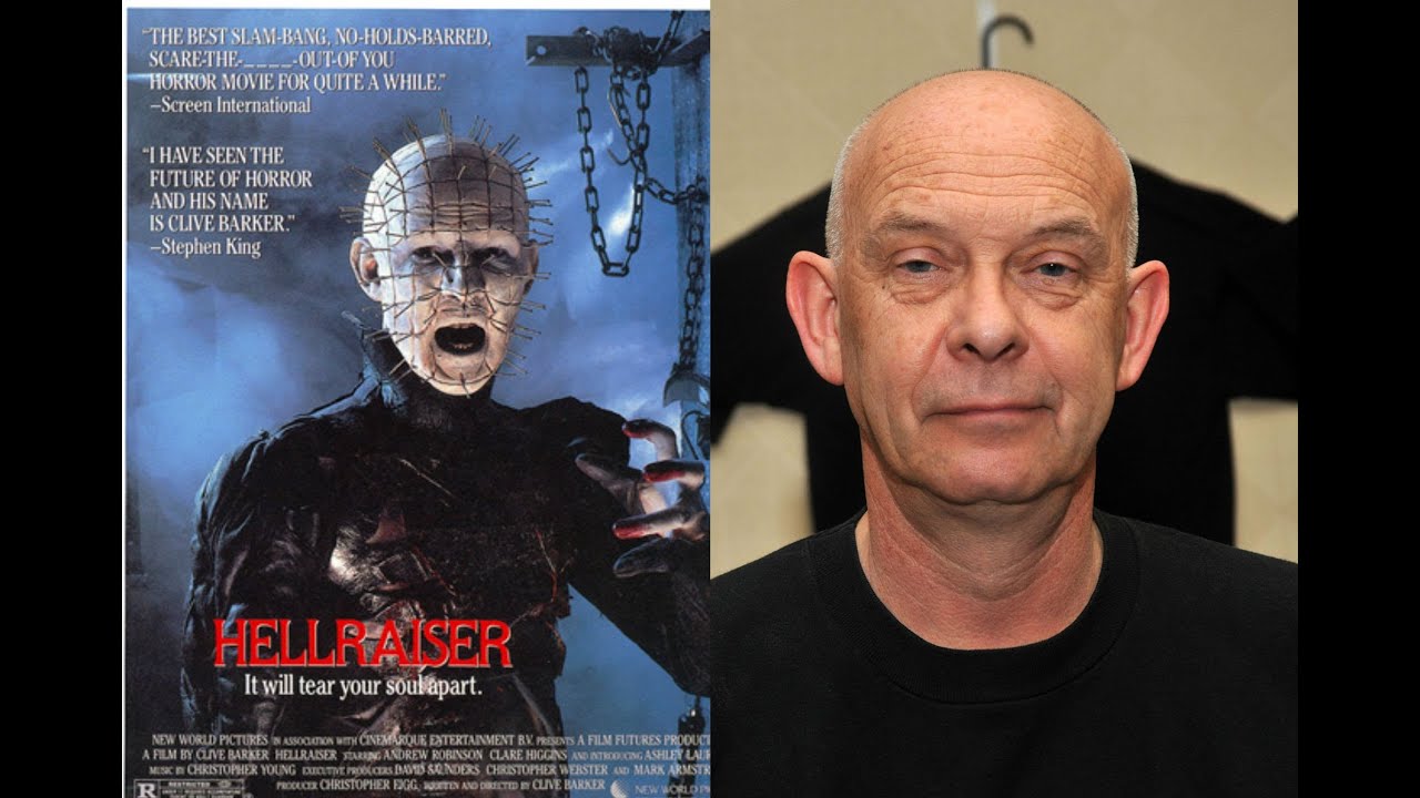 Interviews Doug Bradley (Pinhead Hellraiser) - YouTube