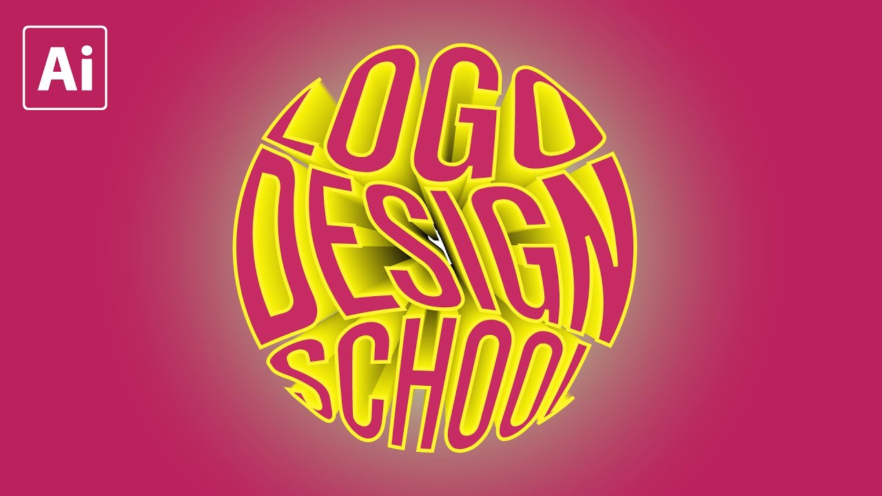 How To Use Envelope Distort On Type In Illustrator || Warp Text Into ...