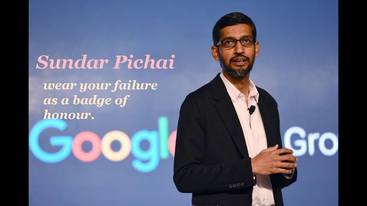 CEO Google Sundar Pichai motivational speech. - YouTube