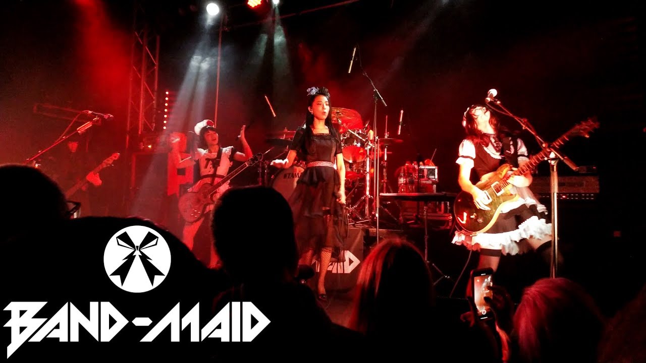 BAND-MAID London The Dome 2018 Don't you tell ME (snippet) - YouTube