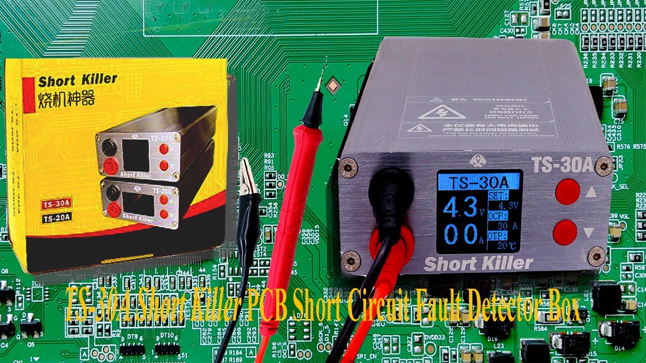 TS-30A Short killer Review Quickly Fault detection and repairing - YouTube