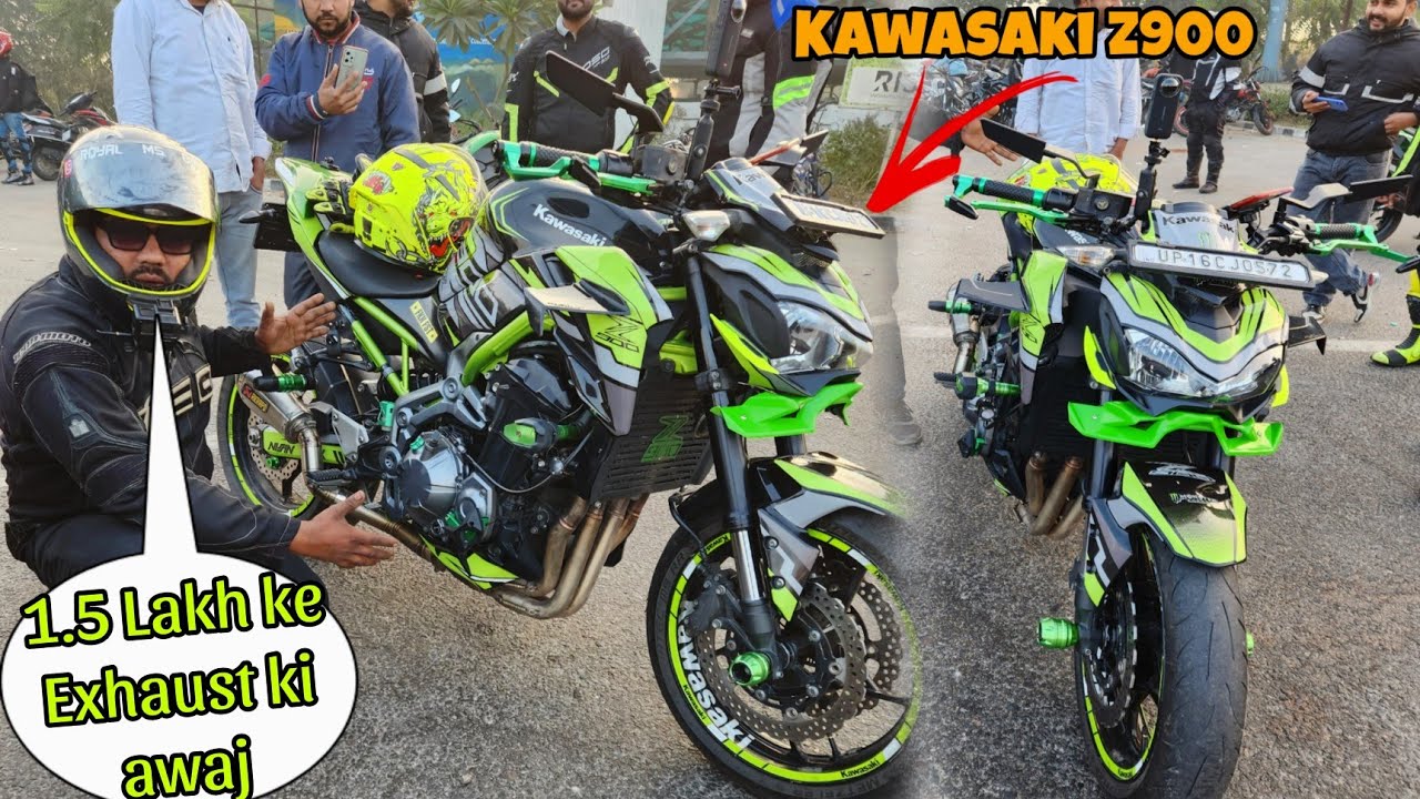 Kawasaki Z900 Full Landed👌//3 लाख की Modified Z900// modified bike ...